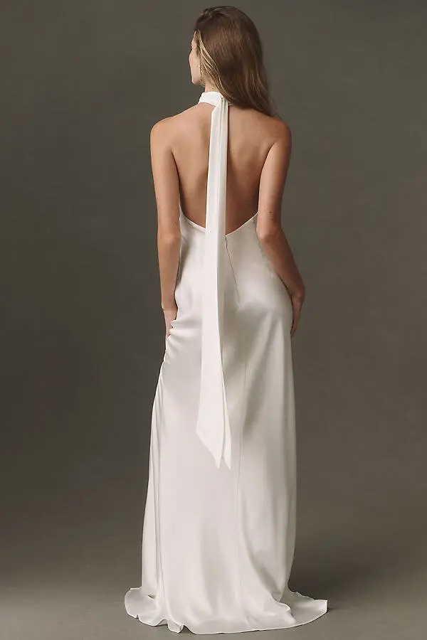 SAU LEE Michelle Halter Gown