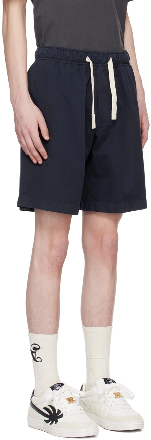 Palm Angels Logo Embroidered Drawstring Bermuda Shorts