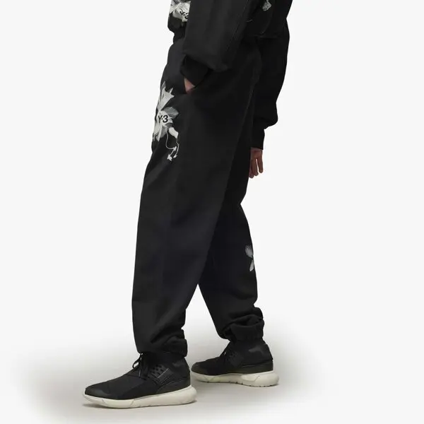 Y3 Graphic-printed Trousers