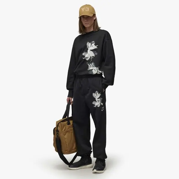 Y3 Graphic-printed Trousers