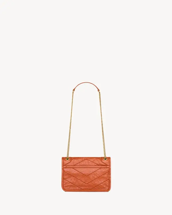Saint Laurent Niki Mini Vintage Leather Shoulder Bag
