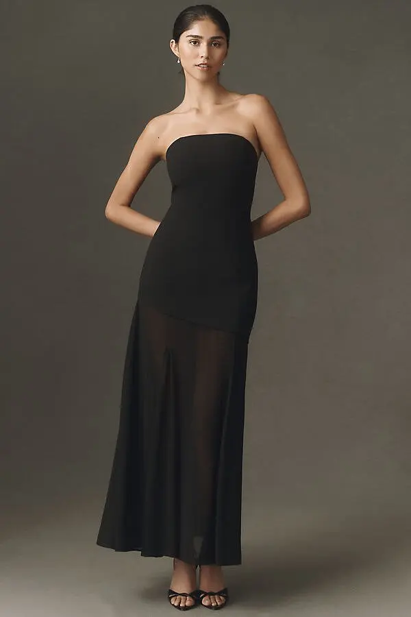 Endless Rose Strapless Chiffon Dress