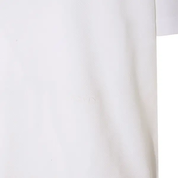 LANVIN Short-sleeved Straight Hem Polo Shirt