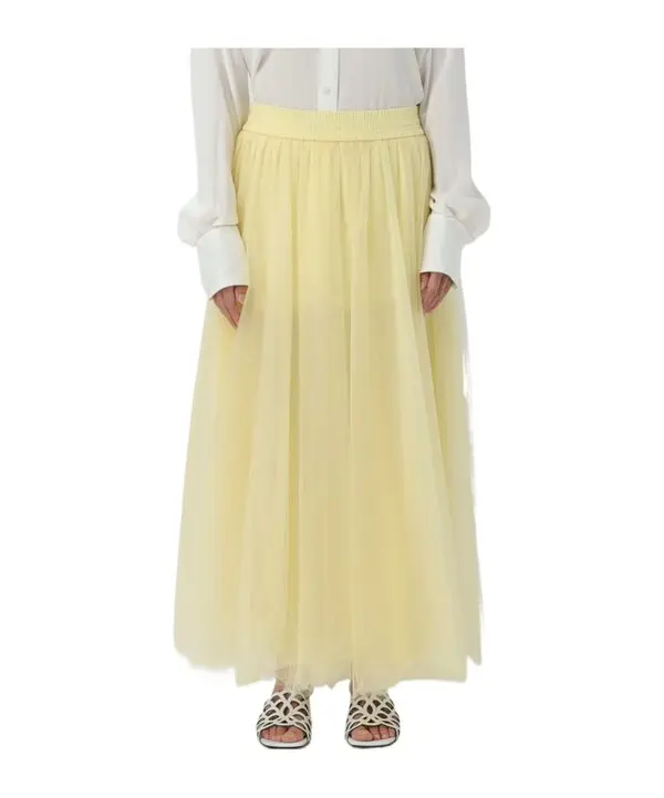 Fabiana Filippi Gauze Umbrella Skirt