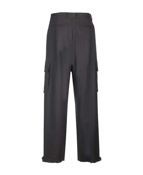Off-White Wide Leg Cargo Trousers