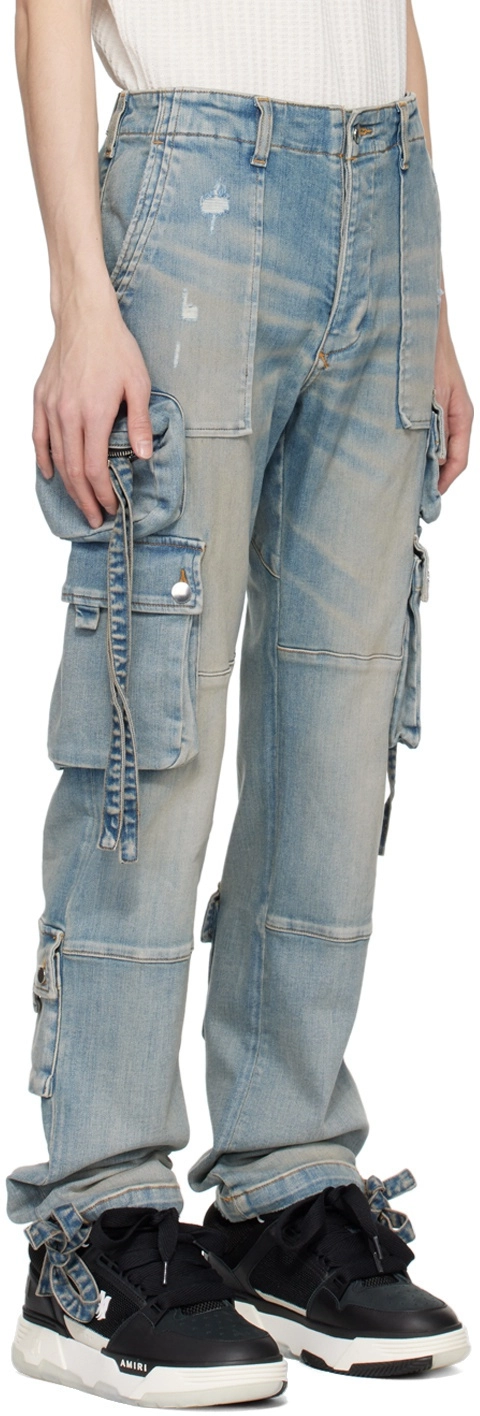 Amiri Distressed Cargo Jeans