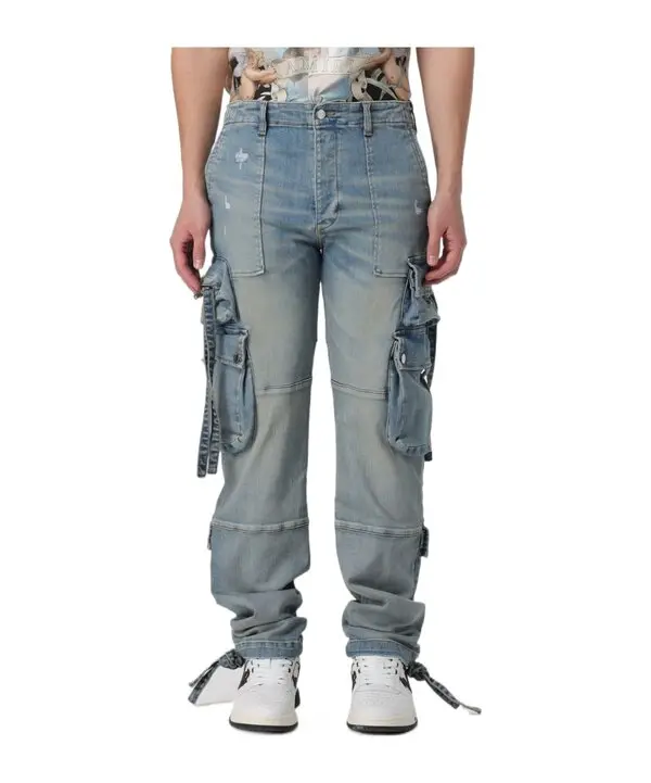 Amiri Distressed Cargo Jeans