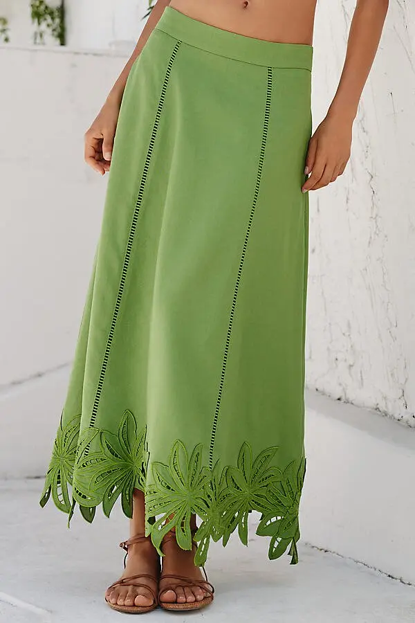 English Factory Palm Tree Skirt