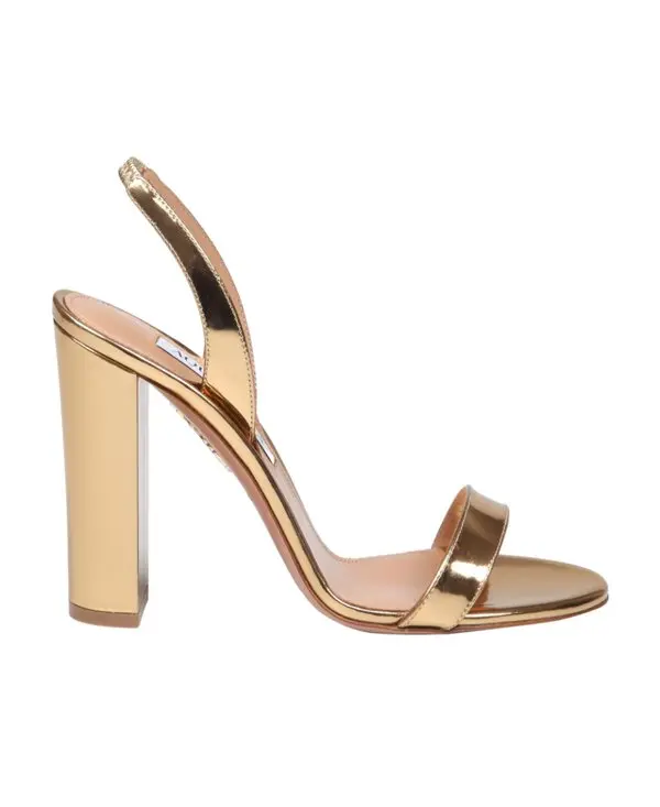 AQUAZZURA Open Toe Heeled Sandals