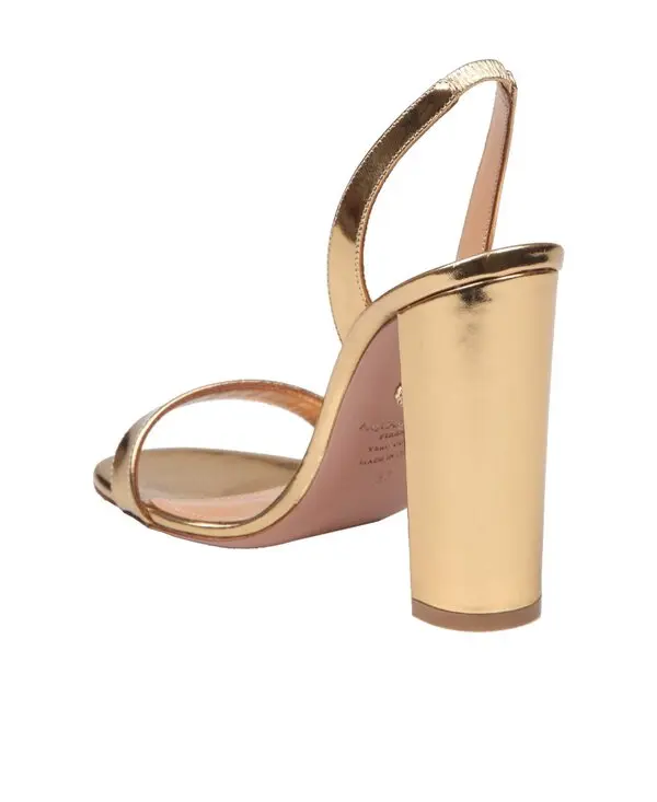 AQUAZZURA Open Toe Heeled Sandals
