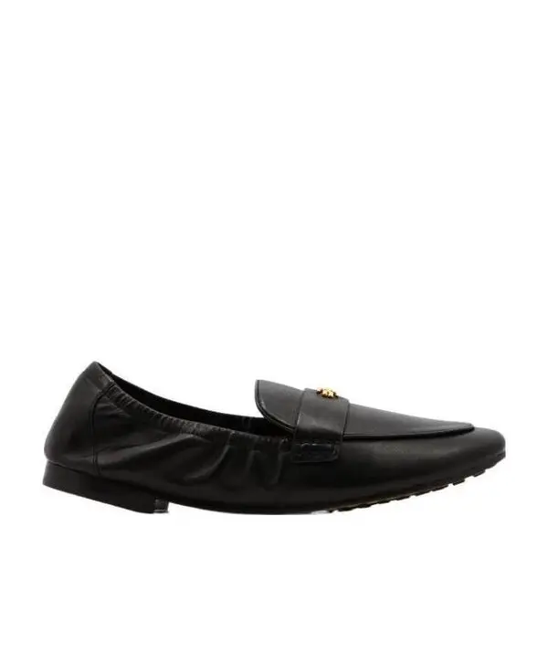 Tory Burch Logo Plaque Slip-on Ballet Loafers