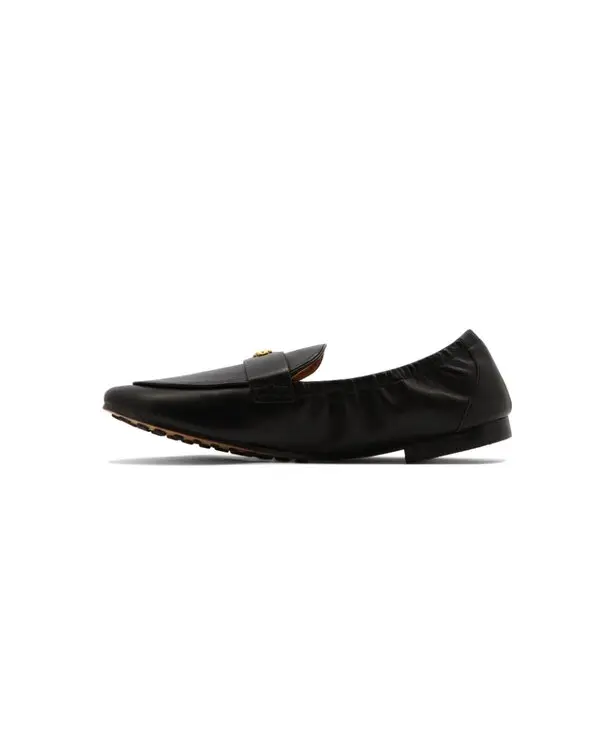 Tory Burch Logo Plaque Slip-on Ballet Loafers