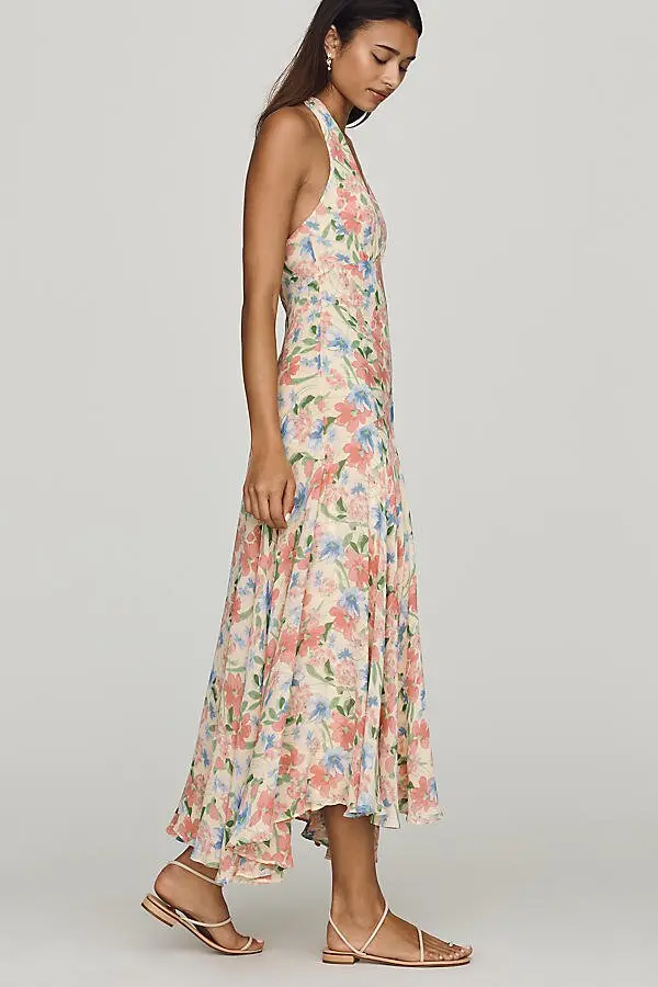 REFORMATION Briony Halterneck Dress