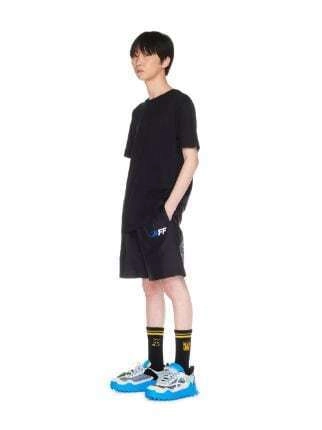 Off-White Embossed-logo Cotton T-shirt