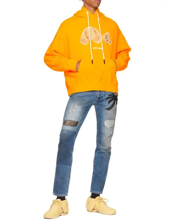 Palm Angels Teddy Bear Patch Hoodie