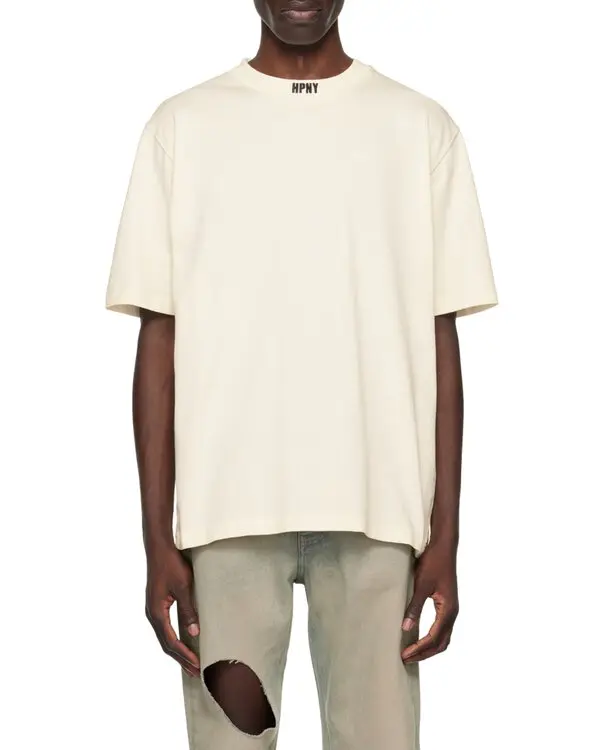 Heron Preston Logo Embroidered Crewneck T-shirt