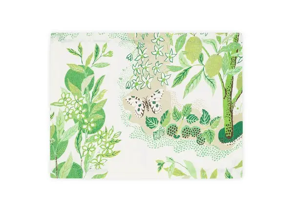 MATOUK Schumacher Citrus Garden Placemats - Grass