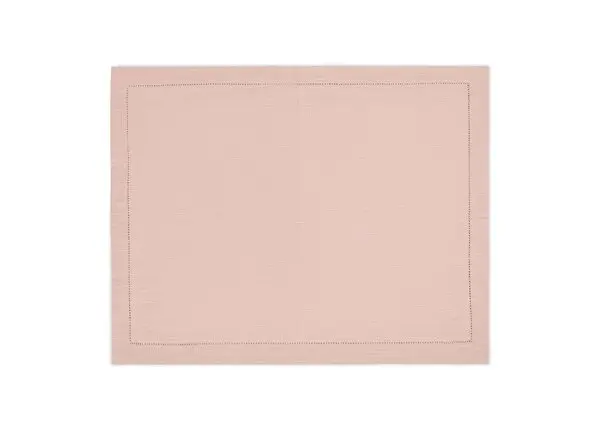 MATOUK Valentina Hemstitch Placemats - Pink