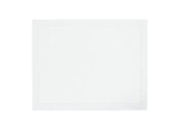 MATOUK Valentina Hemstitch Placemats - White