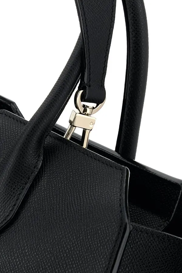 VALEXTRA Leather Medium Milano Shopping Bag