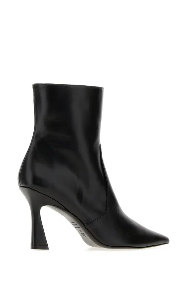 STUART WEITZMAN Leather Vinnie Ankle Boots