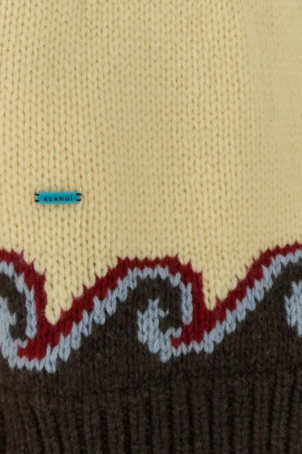 Alanui Embroidered Wool Sweet Winter Cardigan
