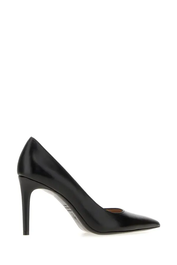 STUART WEITZMAN Leather Pointed Toe Pumps
