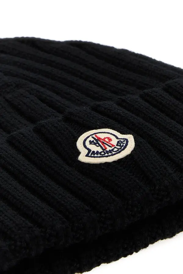 Moncler Wool Beanie Hat