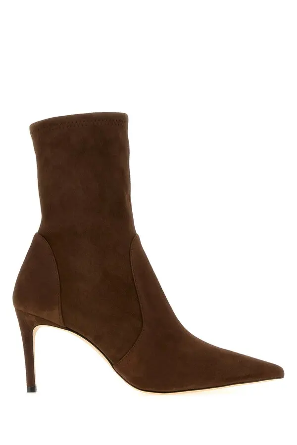 STUART WEITZMAN Suede Ankle Boots