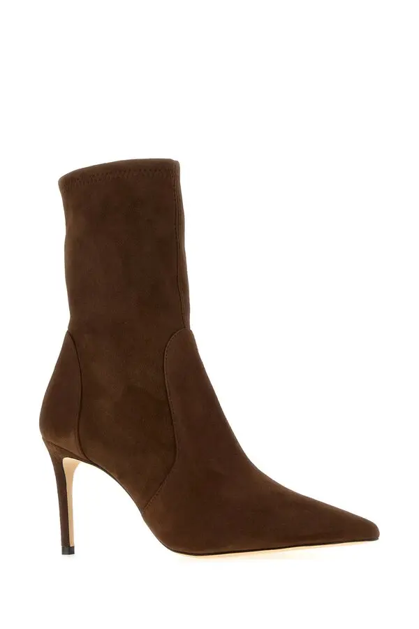 STUART WEITZMAN Suede Ankle Boots