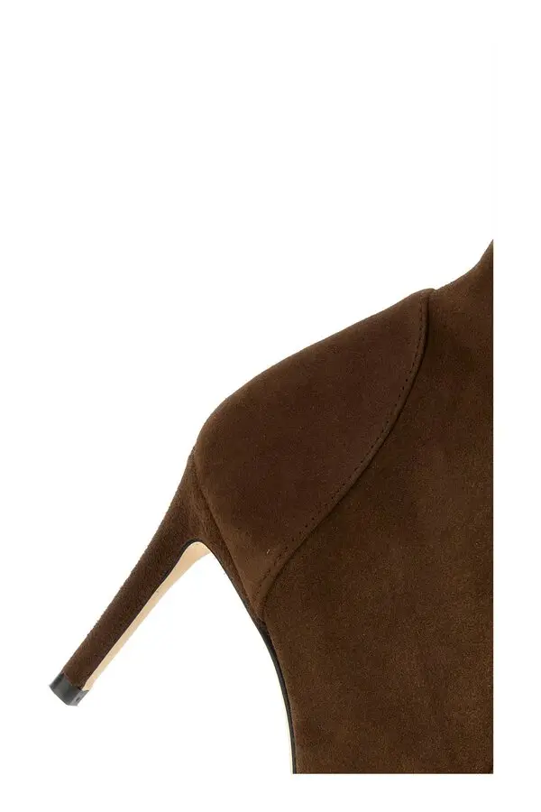STUART WEITZMAN Suede Ankle Boots