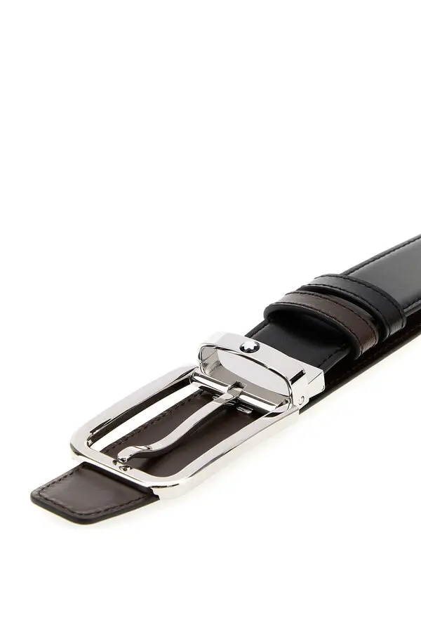 Montblanc Leather Reversible Belt