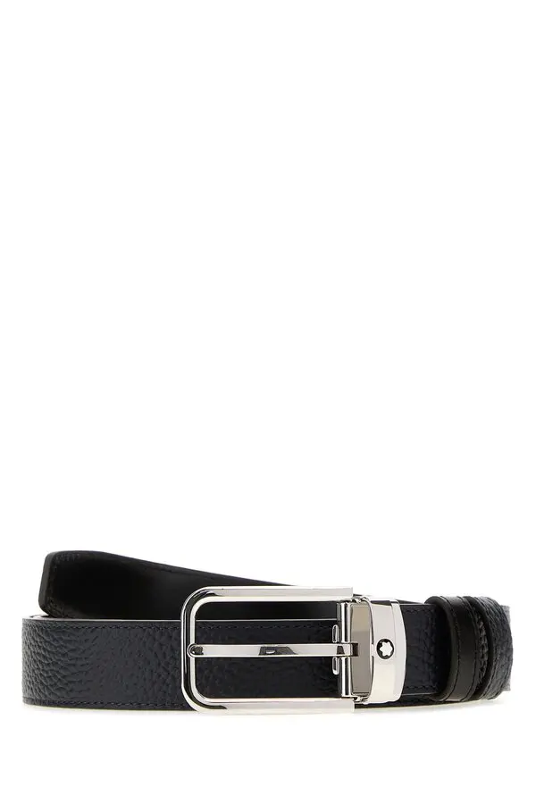 Montblanc Leather Reversible Belt