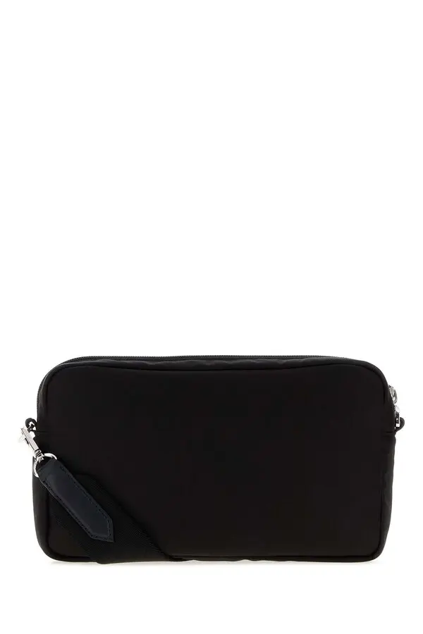Montblanc Black Canvas Crossbody Bag