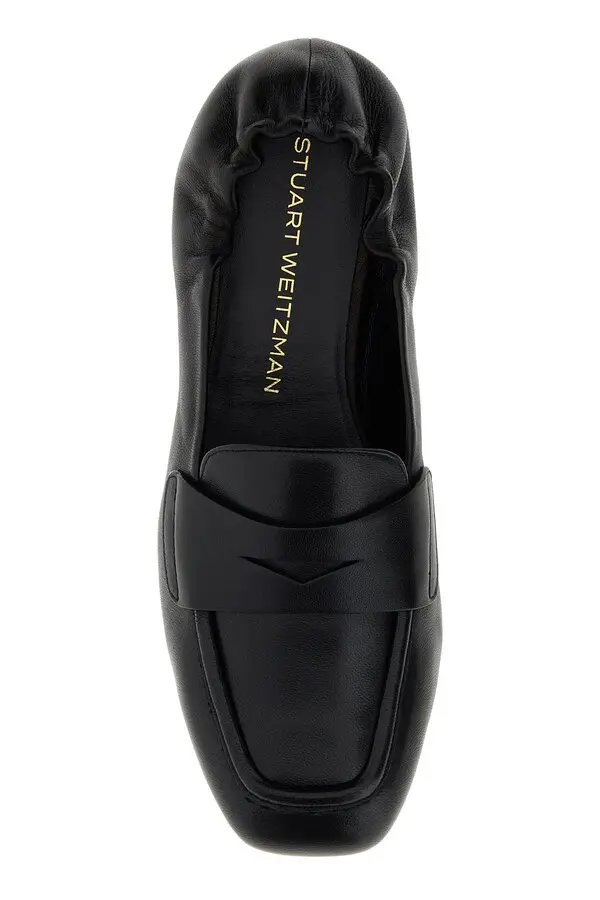 STUART WEITZMAN Leather Bryant Loafers