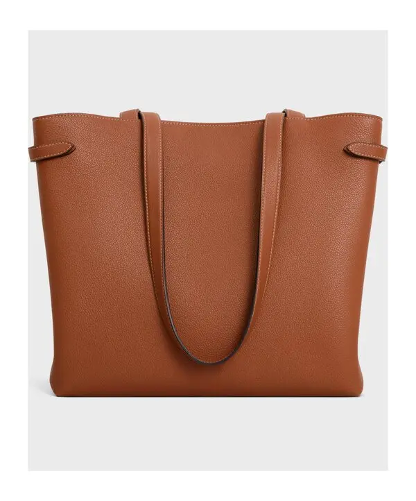 Celine Medium Cabas Anas Cuir Triomphe In Grained Calfskin
