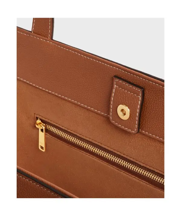 Celine Medium Cabas Anas Cuir Triomphe In Grained Calfskin