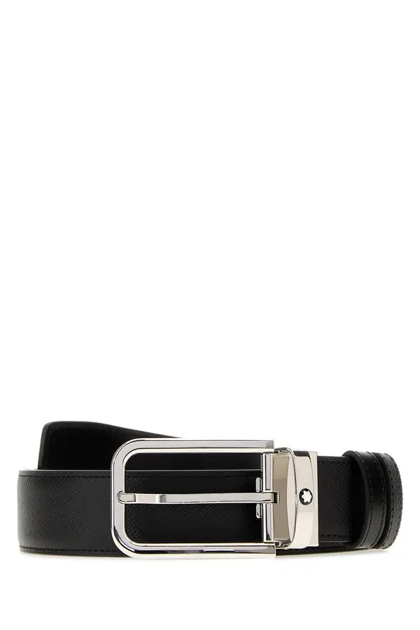 Montblanc Leather Reversible Belt
