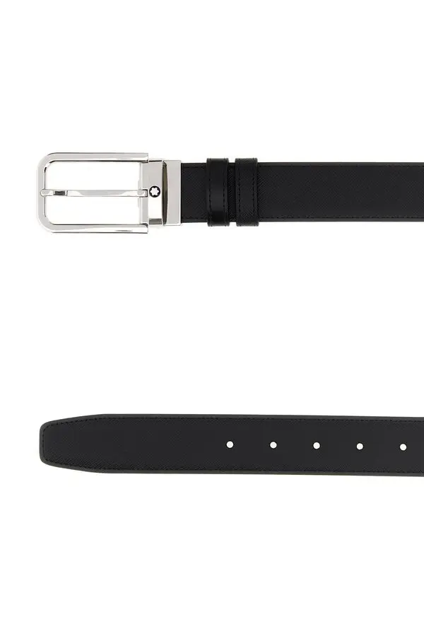 Montblanc Leather Reversible Belt