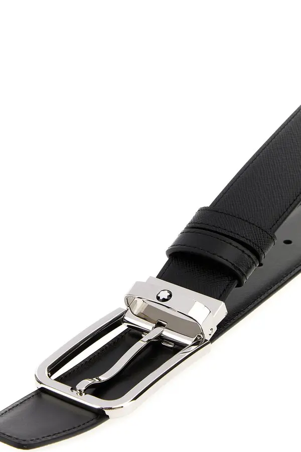 Montblanc Leather Reversible Belt