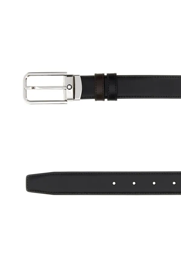 Montblanc Leather Reversible Belt