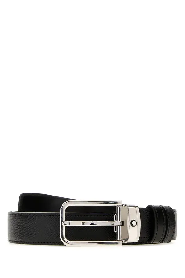 Montblanc Leather Reversible Belt