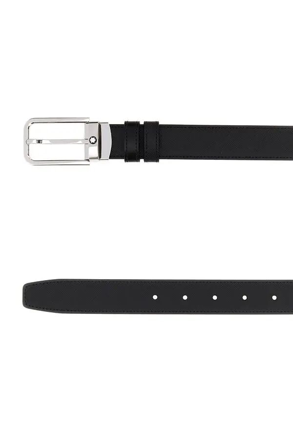 Montblanc Leather Reversible Belt