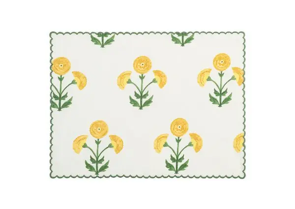 MATOUK Schumacher Gisele Placemats - Marigold