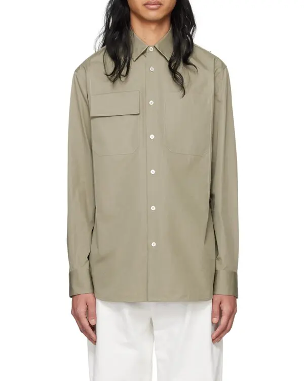 JIL SANDER Buttoned Long-sleeved Shirt