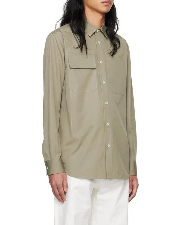 JIL SANDER Buttoned Long-sleeved Shirt