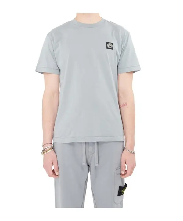 Stone Island Compass Patch Crewneck T-shirt