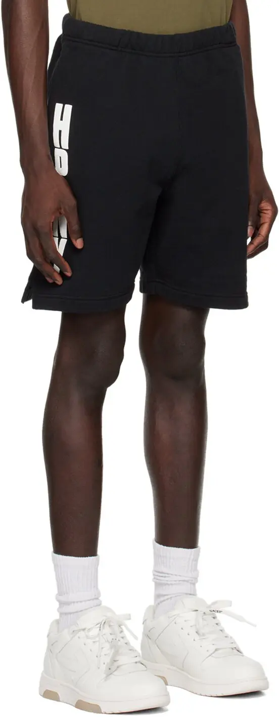 Heron Preston Logo Printed Shorts