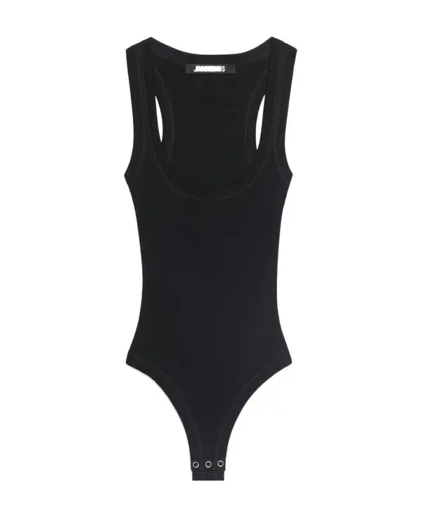 Jacquemus Ribbed Sleeveless Bodysuit