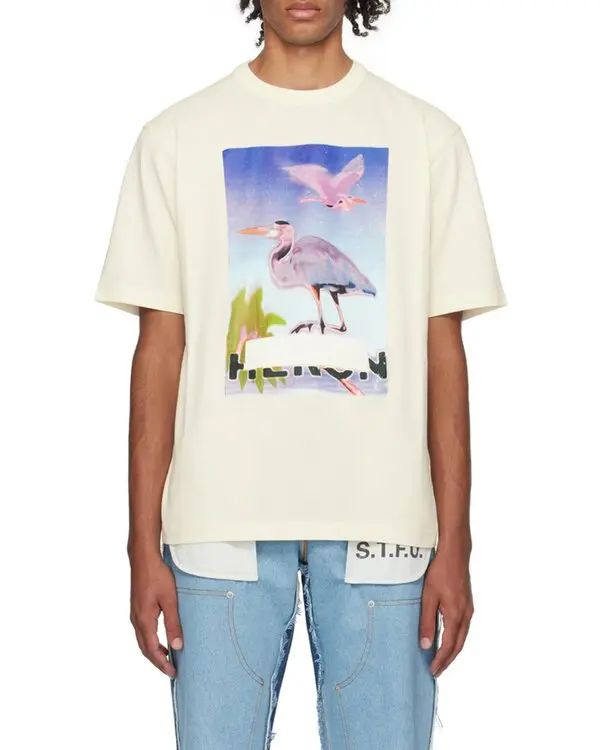 Heron Preston Graphic-printed Crewneck T-shirt